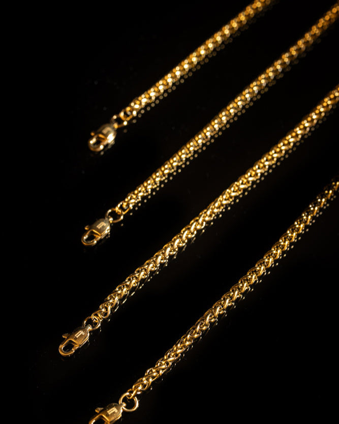 Gold Franco Rope Chain – The Jade Jewelers
